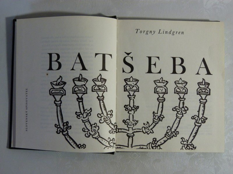 Batšeba - Tony Lindgren - ANTIKVARIÁT