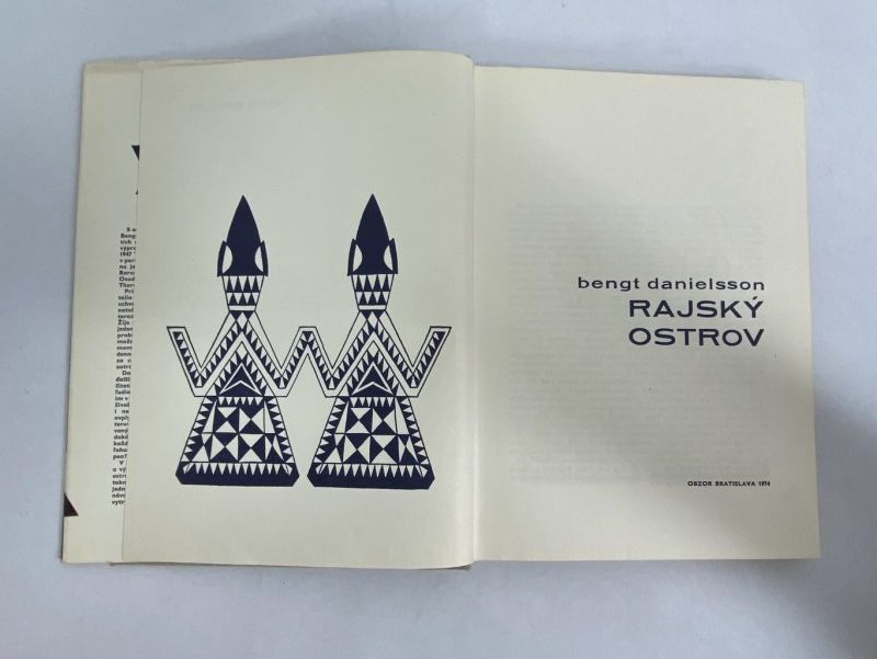 Rajský ostrov - Bengt Danielsson - ANTIKVARIÁT