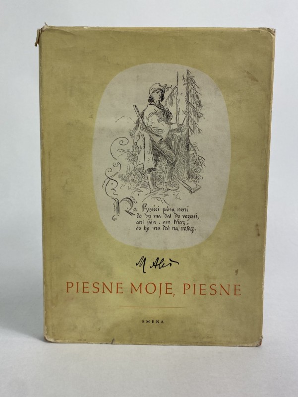 Piesne, moje piesne - Mikoláš Aleš - ANTIKVARIÁT