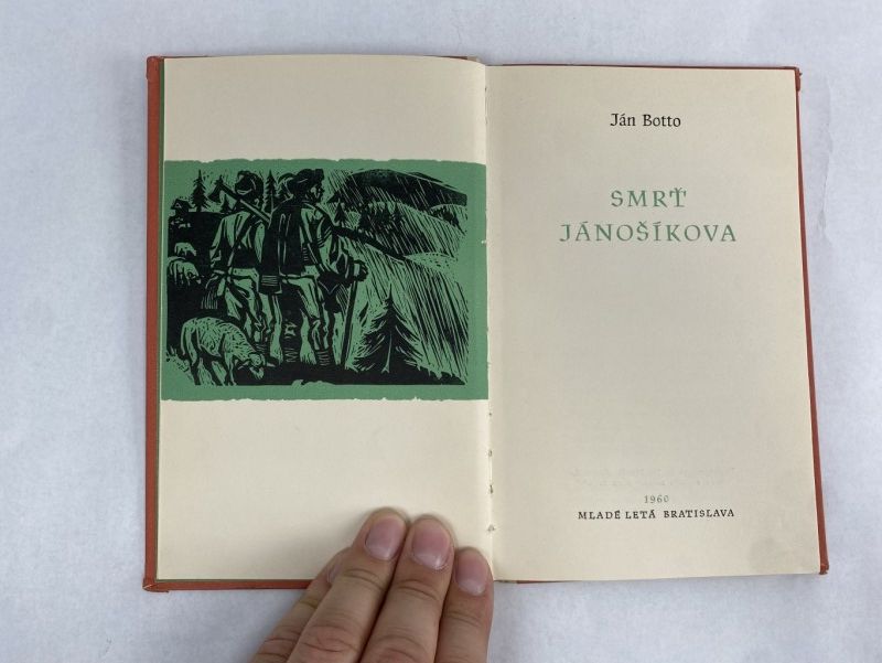 Smrť Jánošíkova - Ján Botto - ANTIKVARIÁT